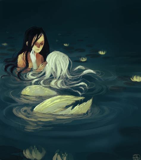 Ummelampi By Silppuri Lesbian Art Mermaid Art Fantasy Art