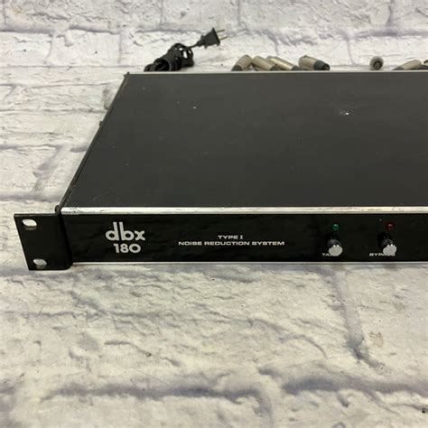 Dbx 180 Noise Reduction System Rack Unit Evolution Music