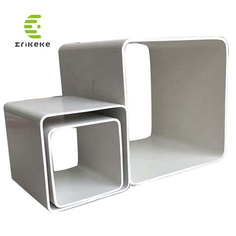 Hot Sale Rectangular Uv Plastic Extrusion Rectangular Pvc Pipe With