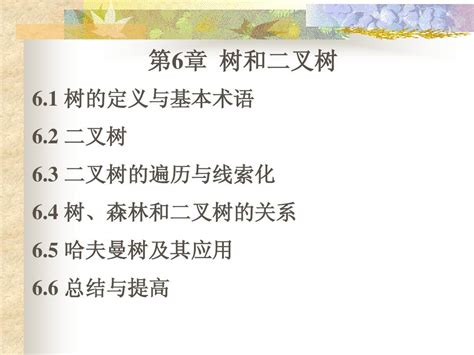 数据结构 耿国华 高等教育出版社 第6章 word文档在线阅读与下载 无忧文档