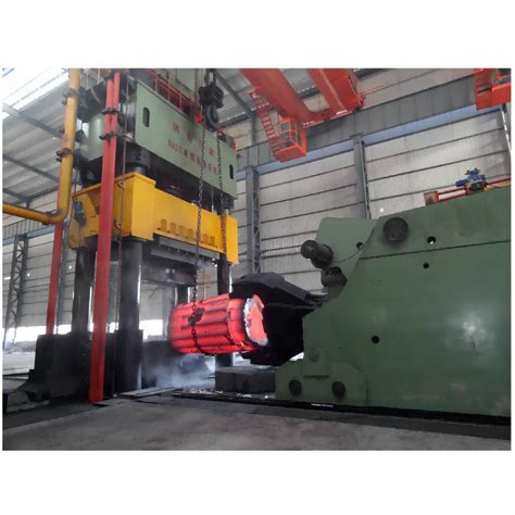 6000 Ton 3 Beams 4 Columns Oil Hydraulic Open Die Forging Presses