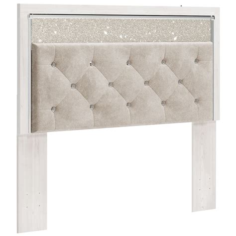 Altyra White Queen Uph Panel Headboard Washburns Home Furnishings