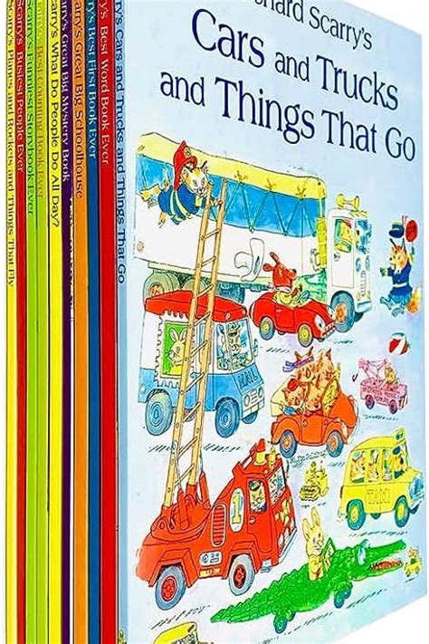 Richard Scarrys Best Collection Ever 10 Book Collection Book