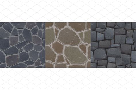 Textures Of Stone Floor And Wall Masterbundles