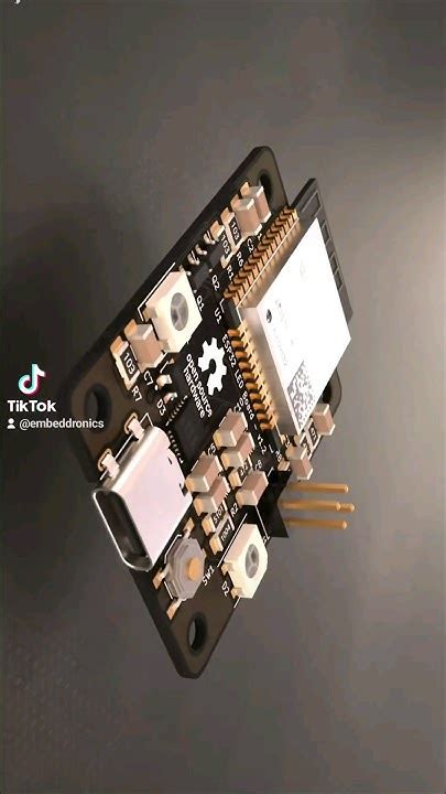 Rendering In Blender For Pcbdesign In Altium Esp32 Usb Rgb