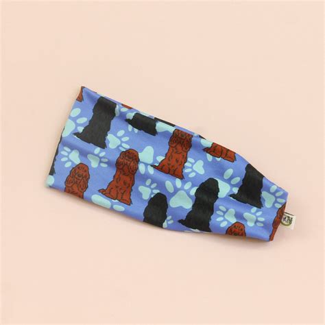 Cocker Spaniel Stretch Headband By The Sassy Olive Shop Sassy