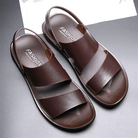Shoes Men Sandals Flat Non Slip Man Summer Style Casual Beach Shoes