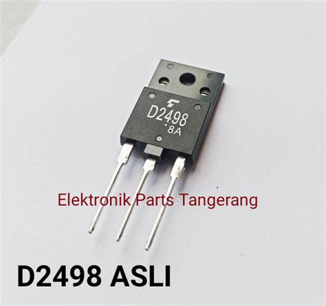 D2498 Original Transistor Regulator D2498 Asli Original Transistor