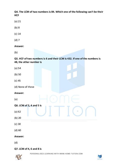 Cbse Class 5 Maths Factor And Multiple Worksheet Free Pdf Home Tution Cbse Class 5 Maths Factor And Multiple Worksheet Free Pdf Home Tution
