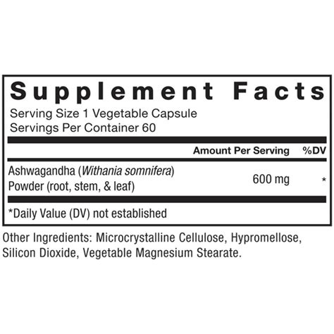 Ashwagandha Force Factor