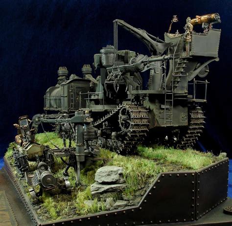 Steampunkd Steampunkd Twitter Diorama Steampunk Tendencies Dieselpunk Vehicles