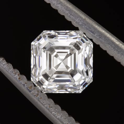1 Carat Asscher Cut Diamond Gia Certified I Vvs2 Loose Natural Square