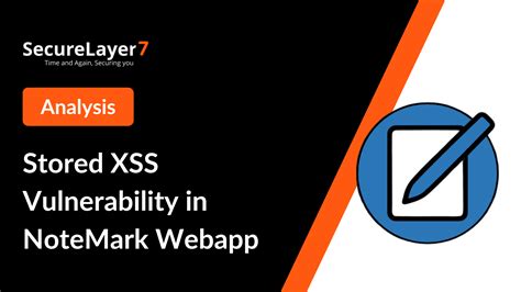 Stored Xss Vulnerability In Notemark Webapp
