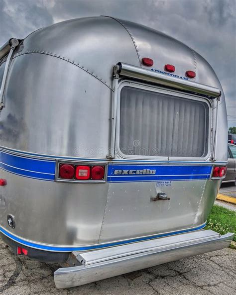 Vintage Airstream Travel Trailer Editorial Photo Image Of Airstream