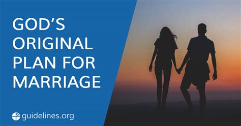 The Original Plan For Marriage Guidelines Devotional