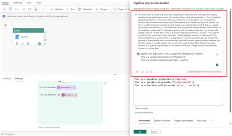 Natural Language To Generate And Explain Pipeline Expressions With Copilot Preview Microsoft