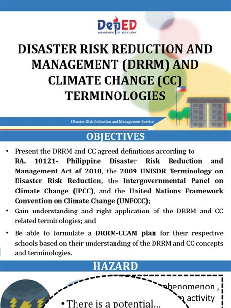 Presentation Drrm Cc Terminologies Pdf Global Warming Greenhouse Effect