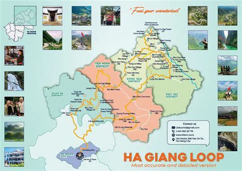 2026 Ha Giang Loop Map Full Route Distances And Top Highlights