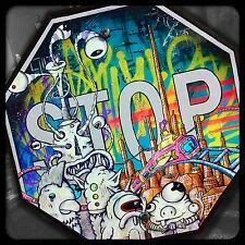 Stop Sign Graffiti Art Unique Stop Sign Art Inspiration Stop Sign