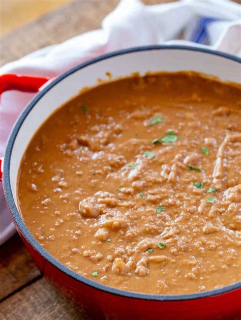 Easy Refried Beans Dinner Then Dessert