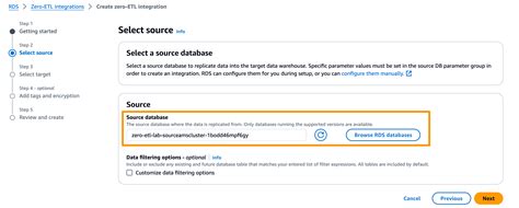 Set Up Cross Account Zero Etl Integration In The Same Region Aws Repost
