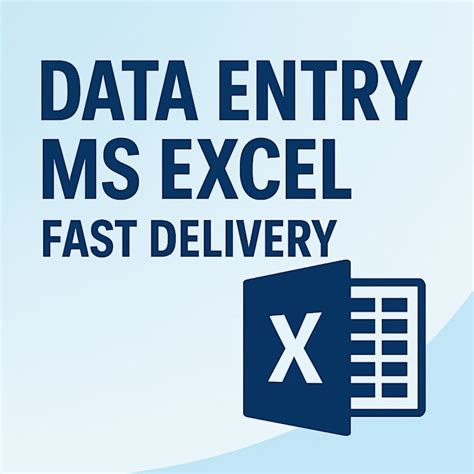 Do Professional Data Entry And Excel Work By Ubaidhb Fiverr