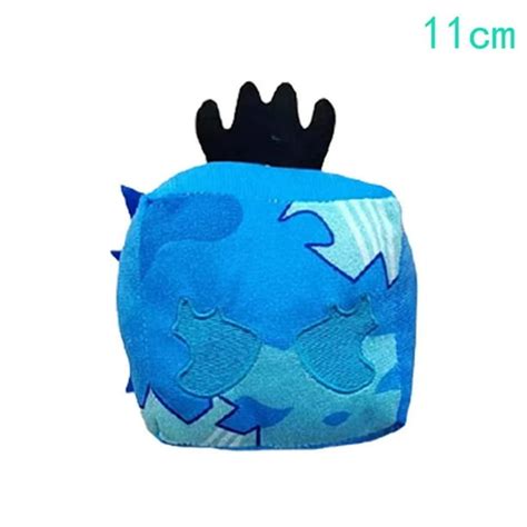 11 15cm Blox Fruits Anime Game Plush Doll Fruit Leopard Pattern Box Plush Toy Soft Stuffed