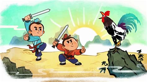 闻鸡起舞 花瓣网