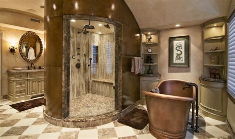 Old World Master Bath Remodel Mediterranean Bathroom Chicago By