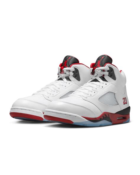 Air Jordan 5 Fire Red Black Tongue Hq7978 101 Release Date Nike