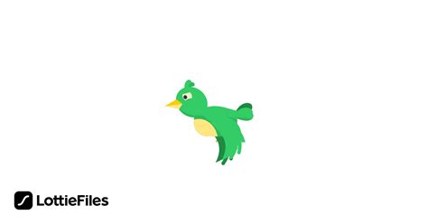 Free Flying Bird Animation By Anonymous Lottiefiles