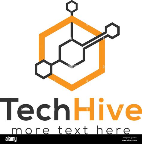 Tech Hive Logo For Electronic Technology Stock Vector Image And Art Alamy