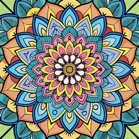 Mandala Art Intricate And Colorful Mandala Designs Premium Ai
