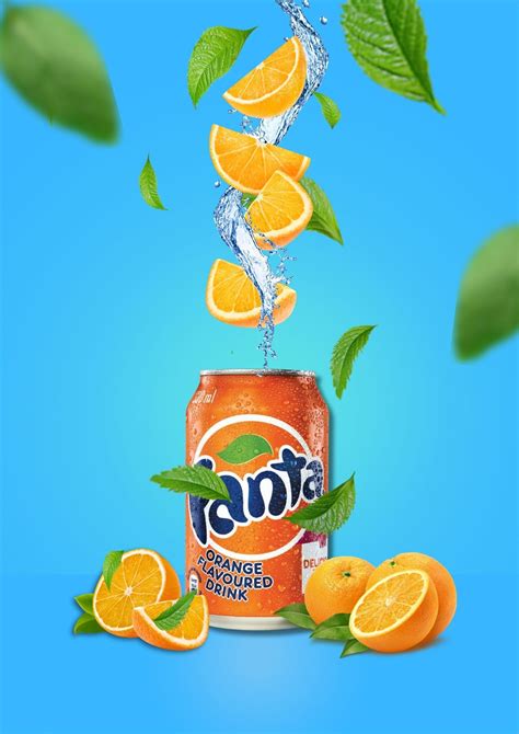 Soft Drink Poster Design Using Canva