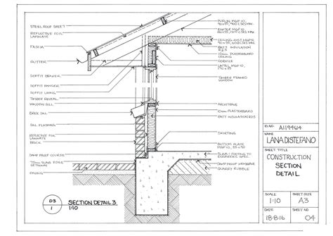 Typical Wall Section Drawing 1000 Images About Wall Detail Section On