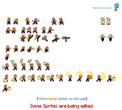 Marigi Sprite Sheet Ver 2 8 By Storm424 On Deviantart