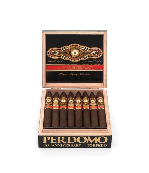 Perdomo 20th Anniversary Maduro Torpedo T6554 Cigar Aucigars Australia