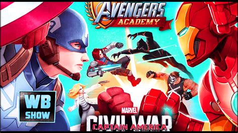 Marvel Avengers Academy New Civil War Update All Characters Youtube