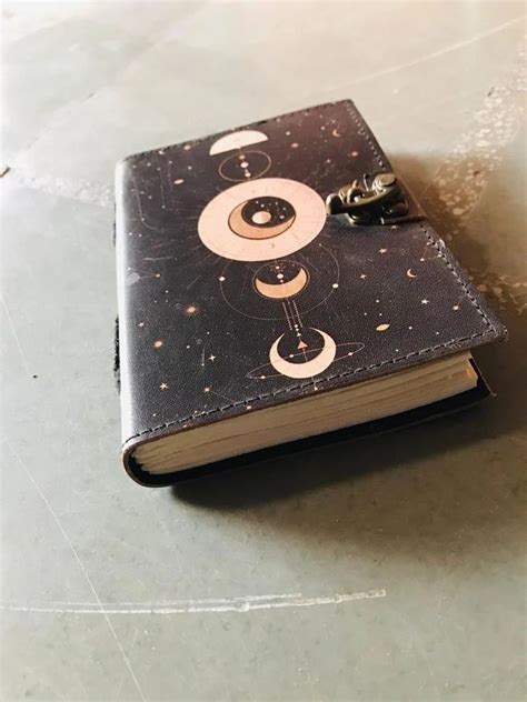 Handmade Paper Diary Custom Embossed Leather Journals With Stones Exporter From Mumbai