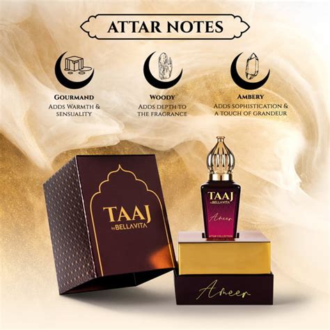 Taaj Ameer Attar 12ml Alcohol Free Attar For Men And Women I Bellavita