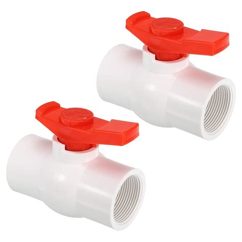 Regalwoven Ball Valve Threaded Shut Off Valve With Easy To Rotate