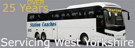 Mini Bus And Coach Hire Throughout West Yorkshire Station Coaches Out