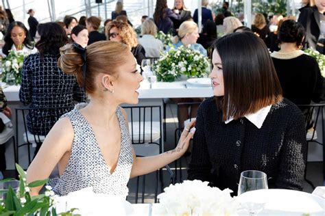 Ariana Grande And Selena Gomez Wore The Sweetest Coordinating Manis