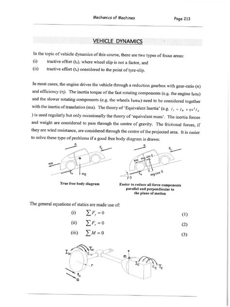 Vehicle Dynamics Pdf
