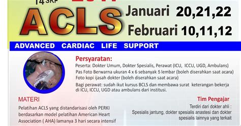 Acls Solo Perki Acls Perki 2017 Solo Jawa Tengah 087838745222