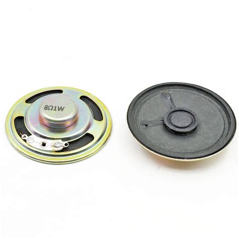 2pcs 8 Ohm 1w 50mm Loudspeaker Cone Paper Cap Spea Grandado