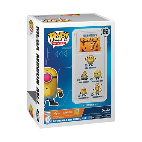 Despicable Me 4 Mega Minion Mel Funko Pop Vinyl Figure 1556