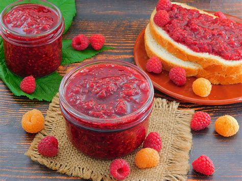 Raspberry Preserves Recipe With Photo