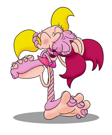 Rule 34 Barefoot Big Feet Blush Contortion Dee Dee Dexters Laboratory Dexters Laboratory