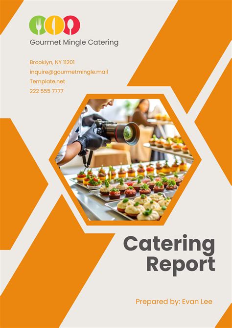 Free Catering Report Template To Edit Online